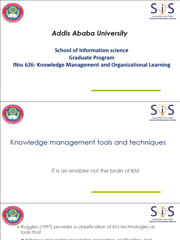 6_KnowledgeManagement_Technologies | PDF | Knowledge Management | Knowledge