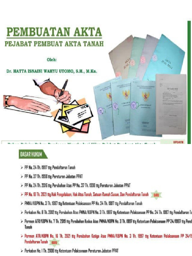 Teori Praktik Pembuat Akta Pejabat | PDF Teori Praktik Pembuat Akta Pejabat | PDF