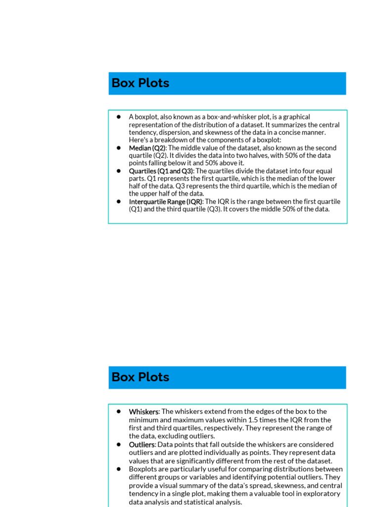 Box Plot Data-Aggregation To Normalization DJB Notes 25-04-2024 ...