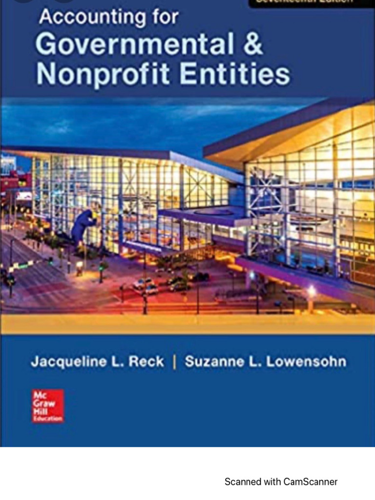 Accounting for governmental and nonprofit entities | PDF