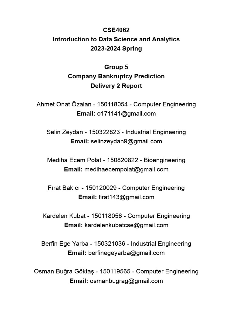 CSE4062S24 Group5 Project DescriptiveAnalysis | PDF | Cluster Analysis | Principal Component ...