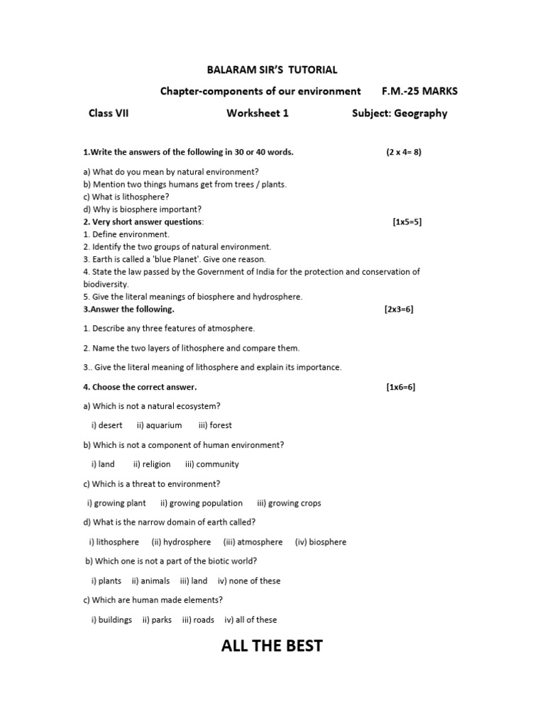 Loria Geo CH 1 | PDF