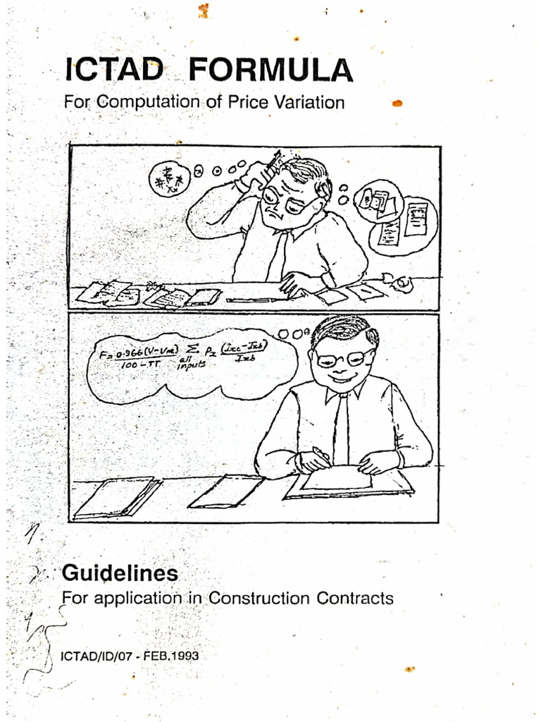 ICTAD Formula | PDF