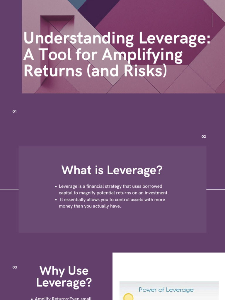 Modern Pitch Deck Presentation Template | Download Free PDF | Leverage (Finance) | Investing