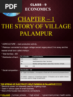 Class 9 S.sc Eco PPT Ls.1 the Story of Village Palampur | PDF ...