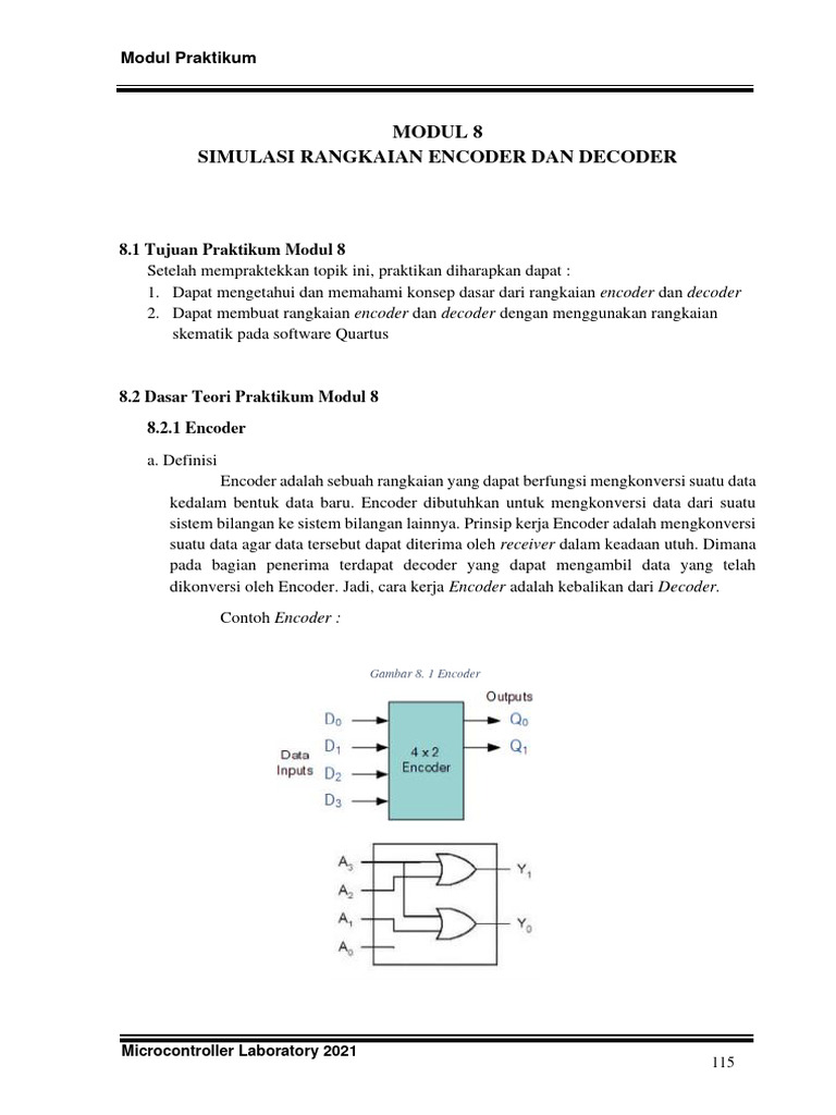 Pertemuan Ke 10 Modul 8 Sistem Digital 2021 Rev1 15022021 Pdf