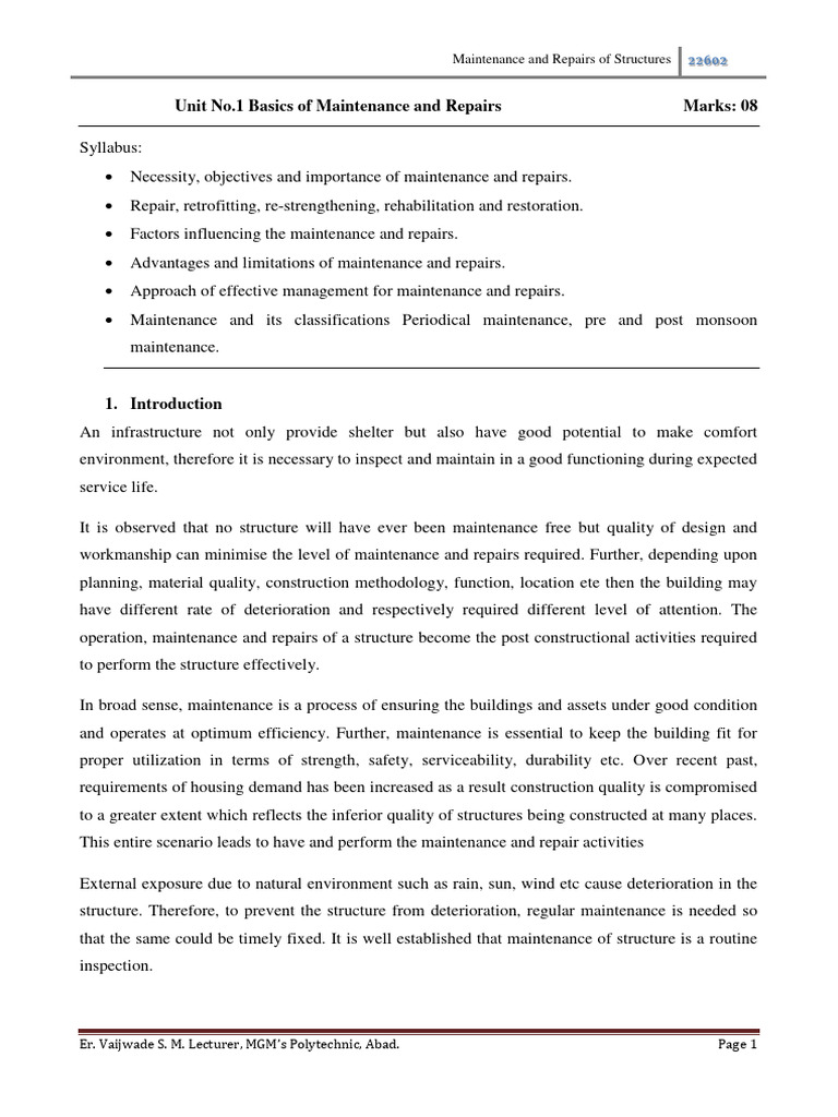 Unit No 1 | PDF | Technology & Engineering