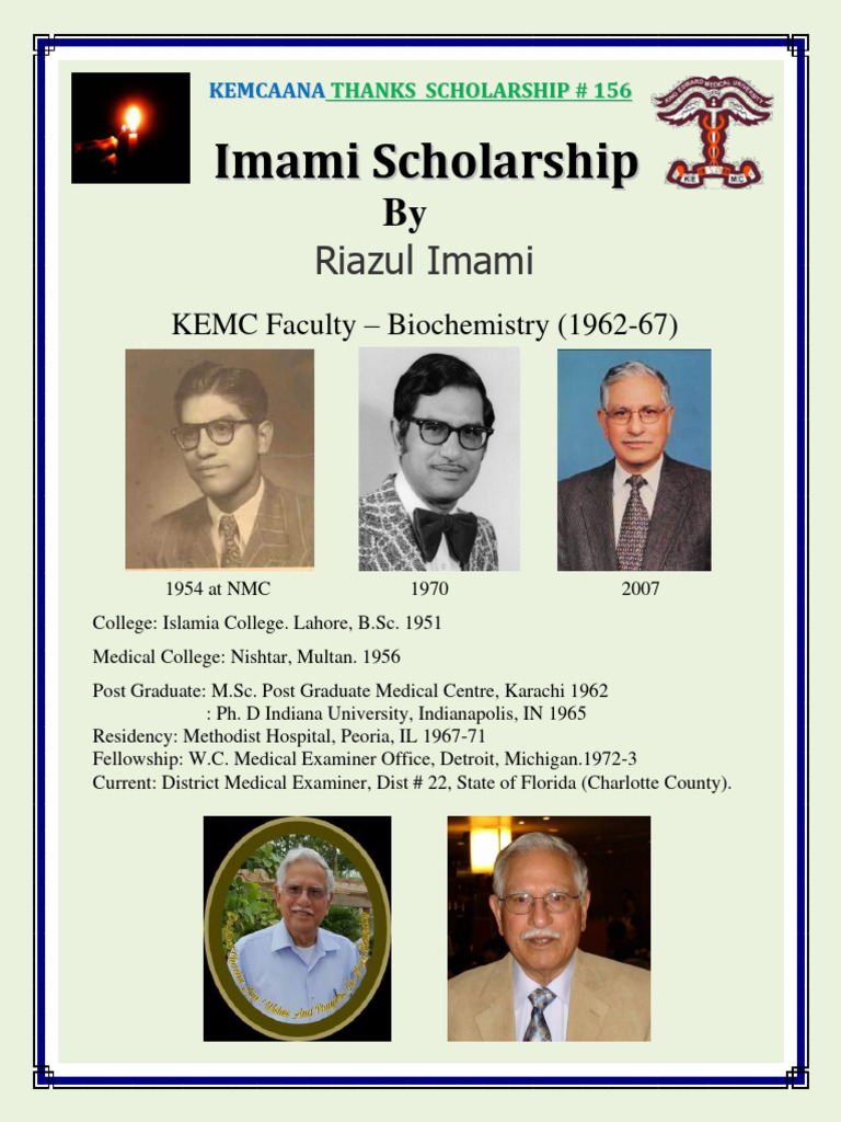 Honoring Dr. Riazul Imami's Legacy | PDF | Pathology | Medicine