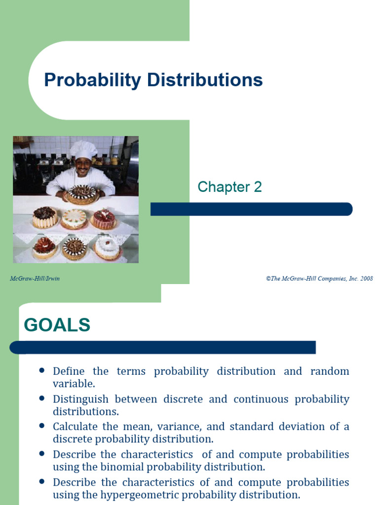 Chapter Two Probabilities Distribution | PDF | Probability Distribution ...