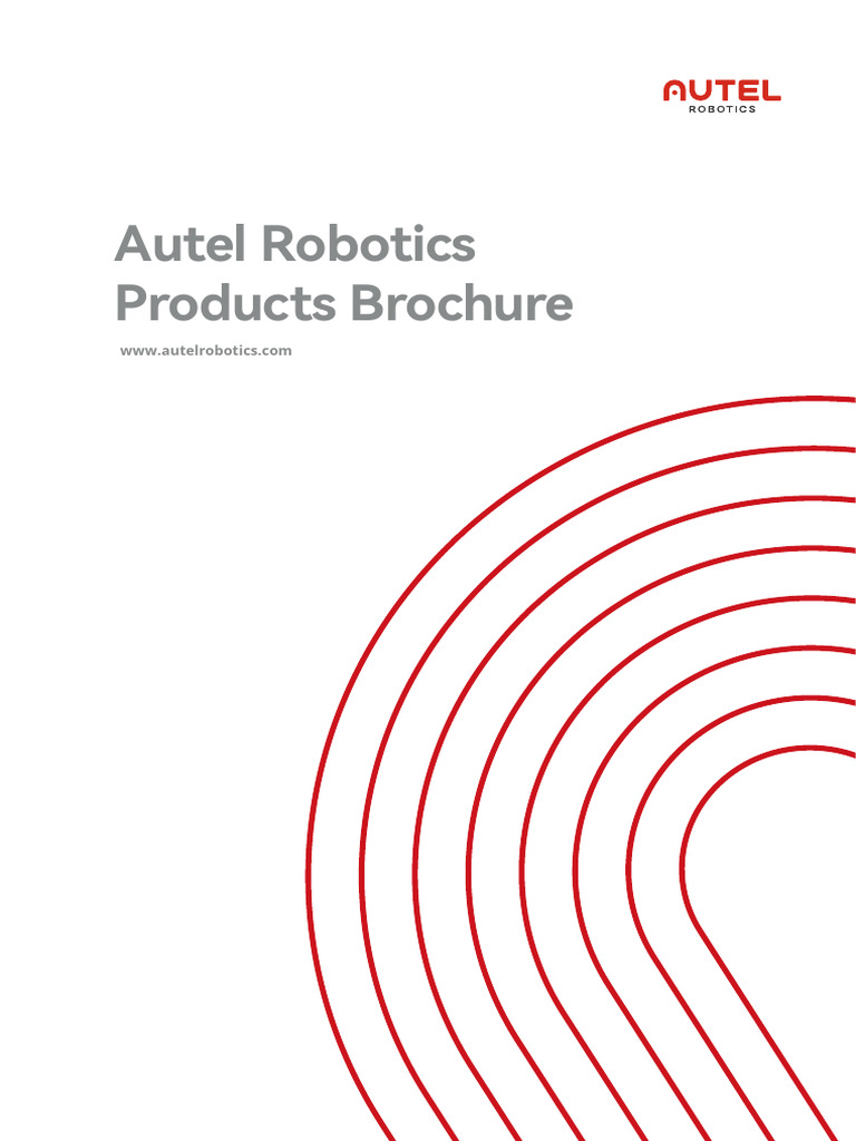 Autel Robotics Drone Brochure | PDF | Camera | Zoom Lens