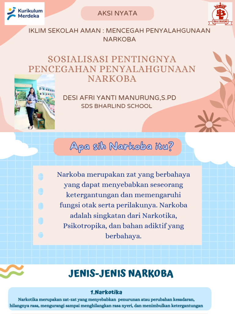 Aksi Nyata Sosialisasi Pencegahan Penyalahgunaan Narkoba - Compressed | PDF