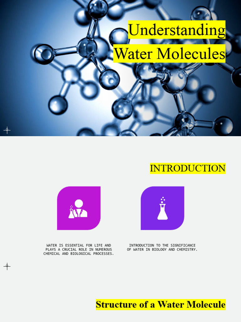 Understanding Water Behaviour Chem | PDF | Properties Of Water | Molecules