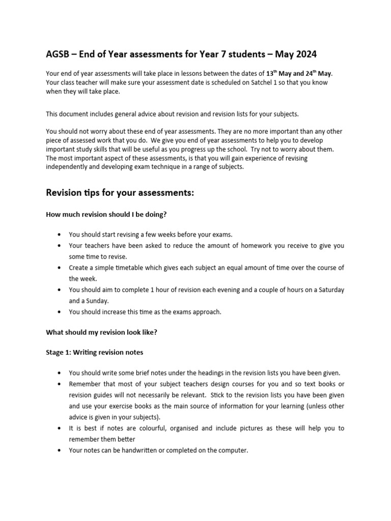 2024 Exam Guidance French | PDF | Teachers | Study Skills