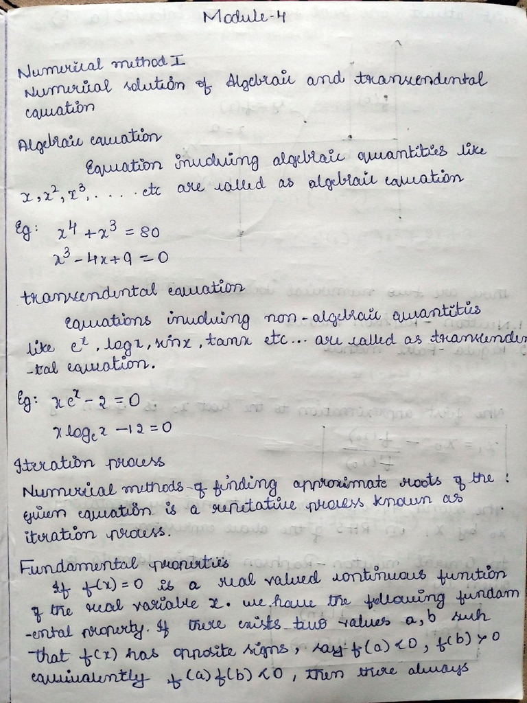Maths Sem 2 (Module 4) | PDF