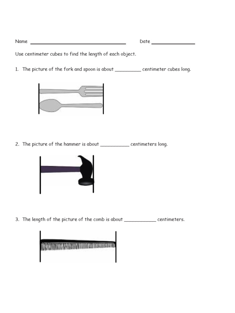 Addittion and Subtraction of Length Unit | PDF | Length | Distance