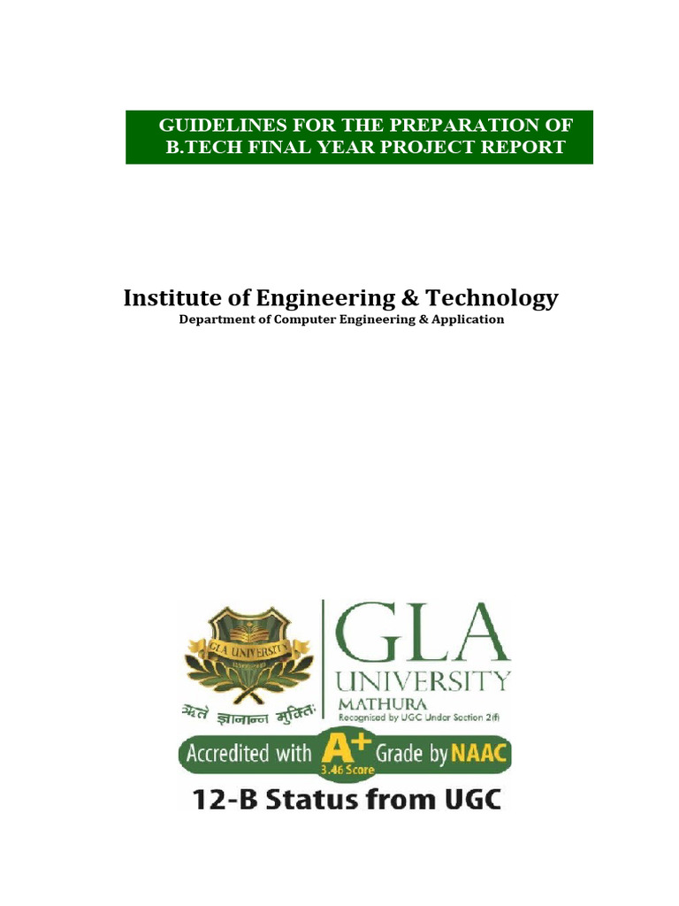 CSE Report Template | Download Free PDF | Citation | Times New Roman