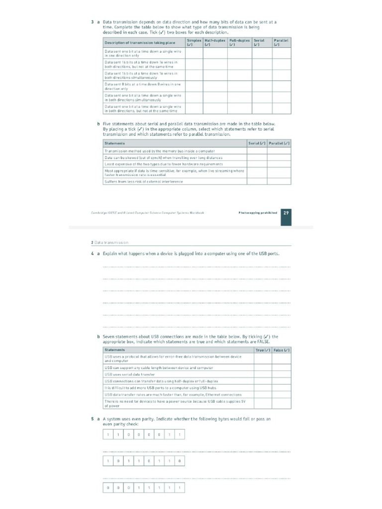 Data Transmission HW | PDF