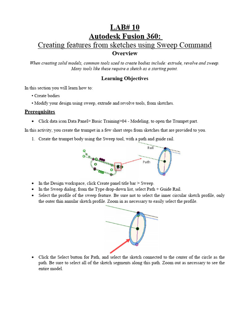 Lab 10 | PDF | Extrusion | 3 D Computer Graphics
