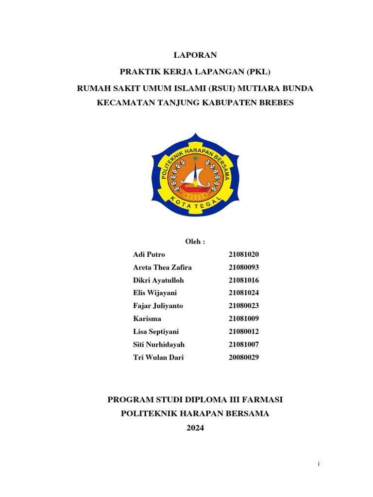 Laporan PKL Rsui MB Fix | PDF