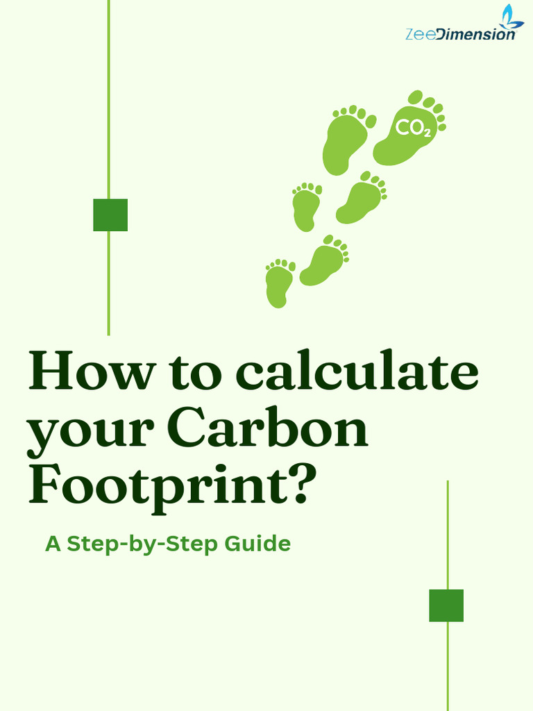 Calculate Your Carbon Footprint Guide | PDF | Carbon Footprint ...