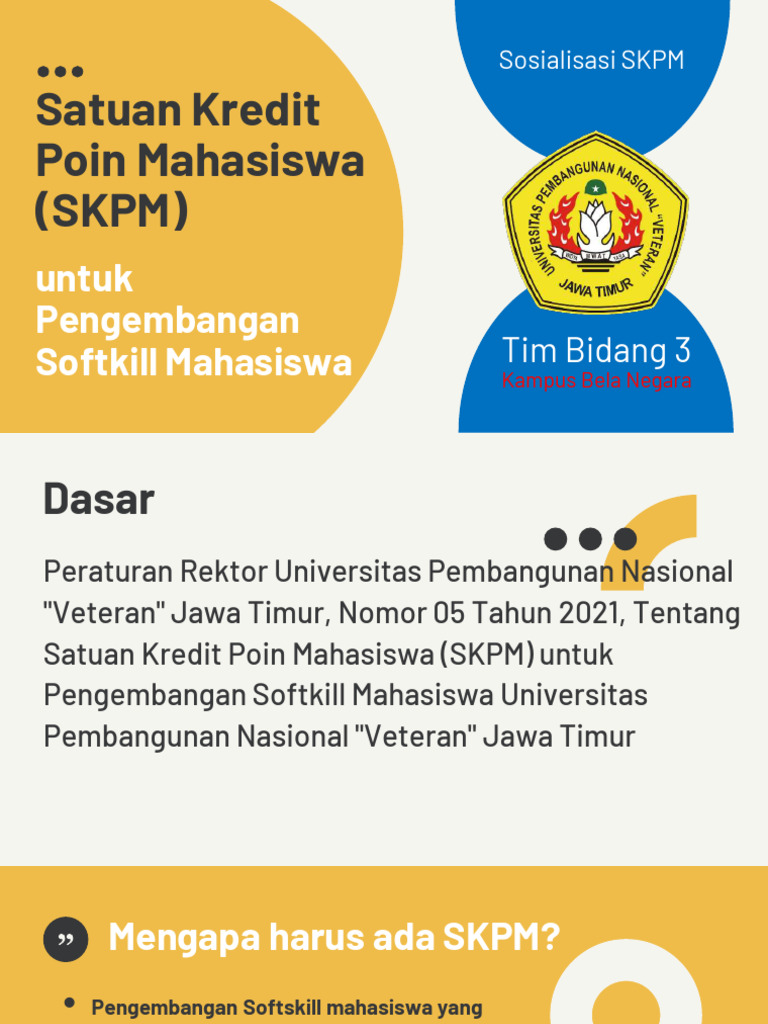 Sosialisasi SKPM | PDF | Bisnis