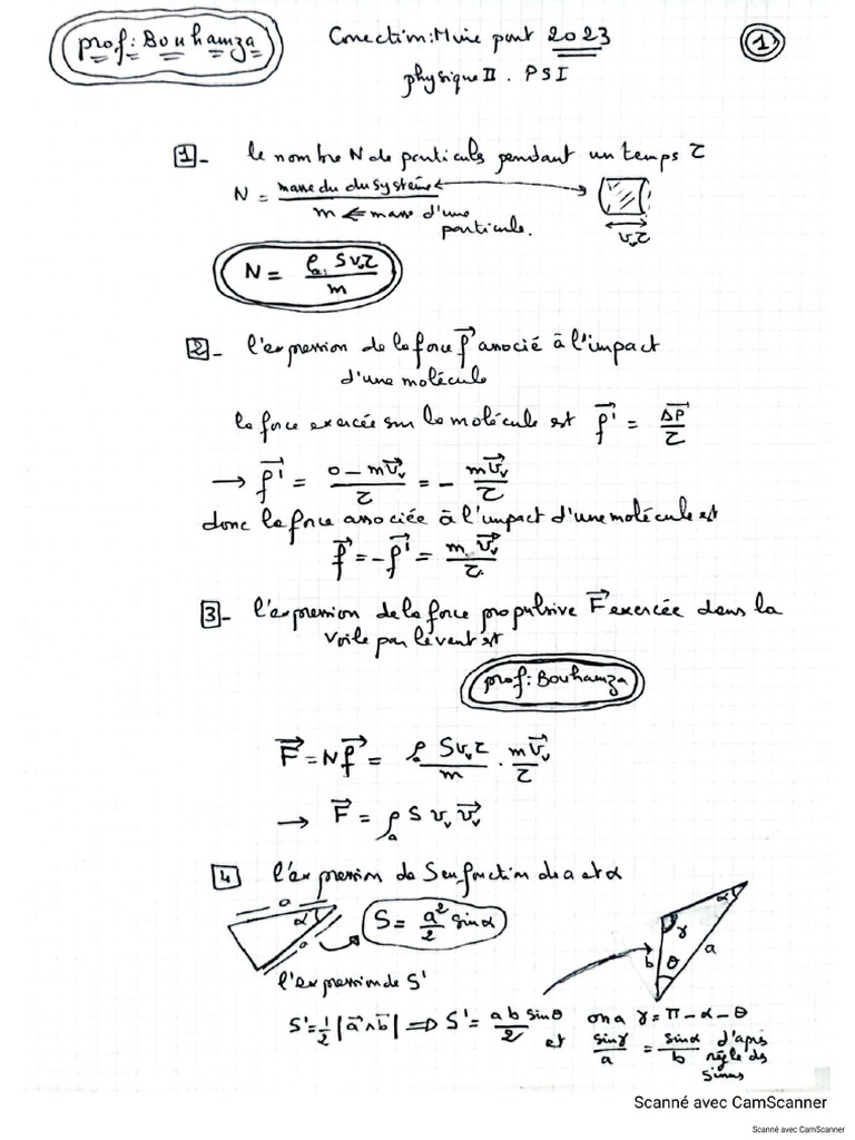 Corrige Mine Pont 2023 Psi Phy 2 | PDF
