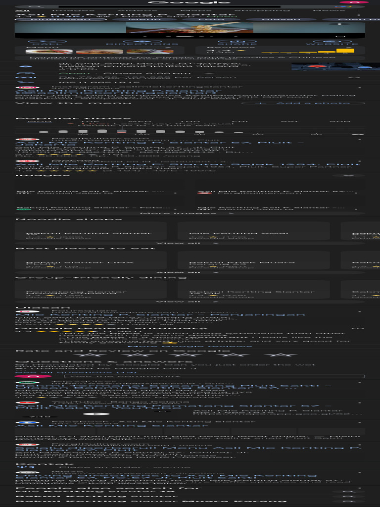 Asli Mie Keriting P. Siantar Restaurant | PDF | Chinese Cuisine | East ...