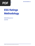 MSCI ESG Ratings Methodology | PDF