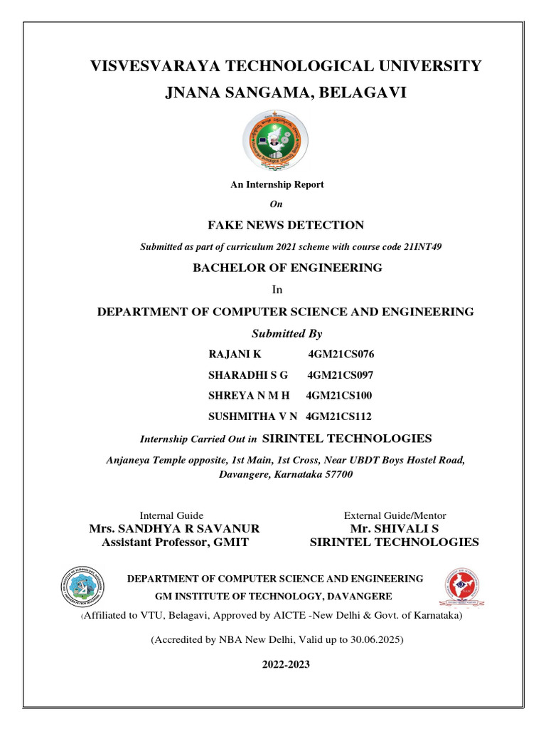 FND Report Final | PDF | Security Hacker | Computer Security