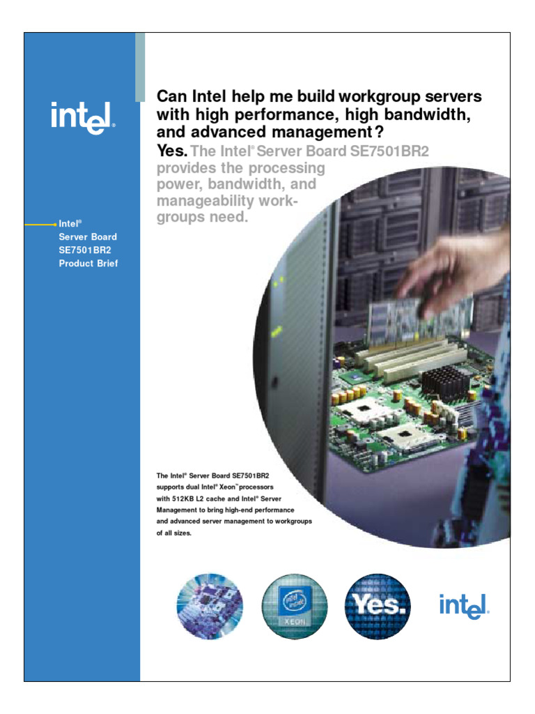 SE7501 BR2 Prod Brief | Download Free PDF | Bios | Intel
