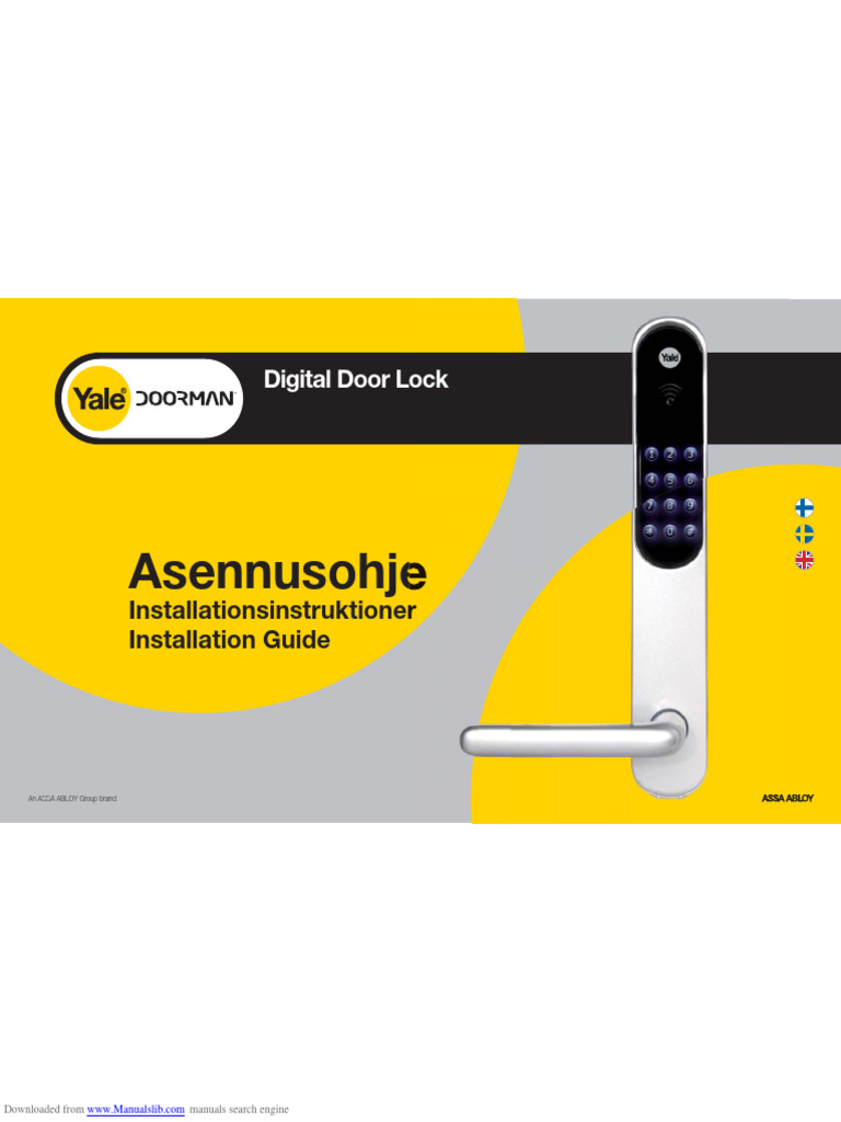 Yale Doorman - Installation Guide | PDF