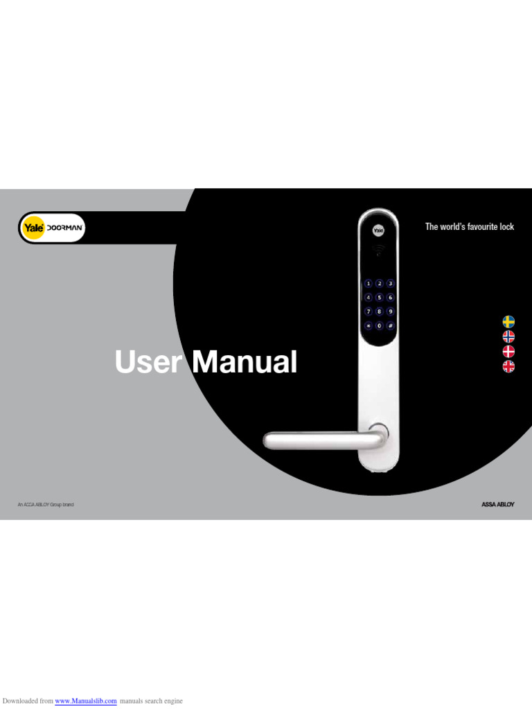 Yale Doorman - User Manual | PDF