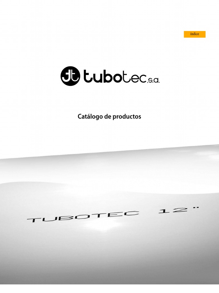 Catálogo de Productos Tubotec, S.A. | PDF | Panamá | Ingeniería de ...