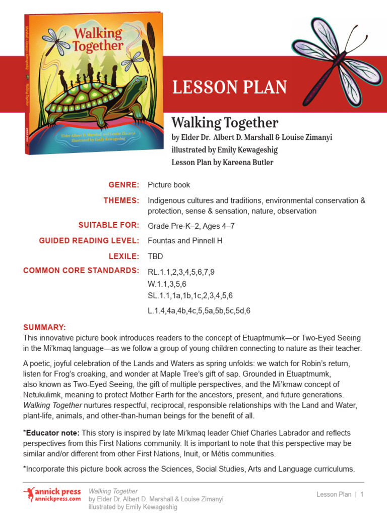 Walking Together: Lesson Plan Overview | PDF | Wellness