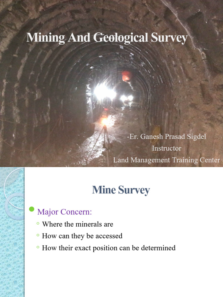 Mine Survey Techniques and Instruments | PDF | Surveying