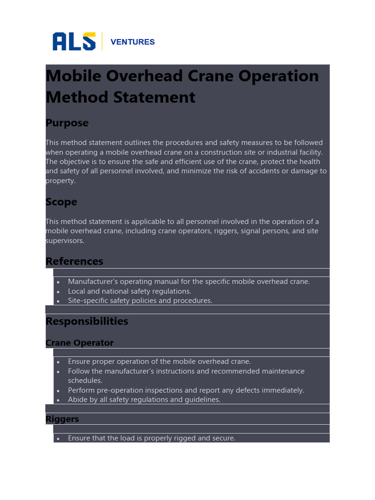 Crane Operation Safety Guide | PDF | Crane (Machine) | Safety
