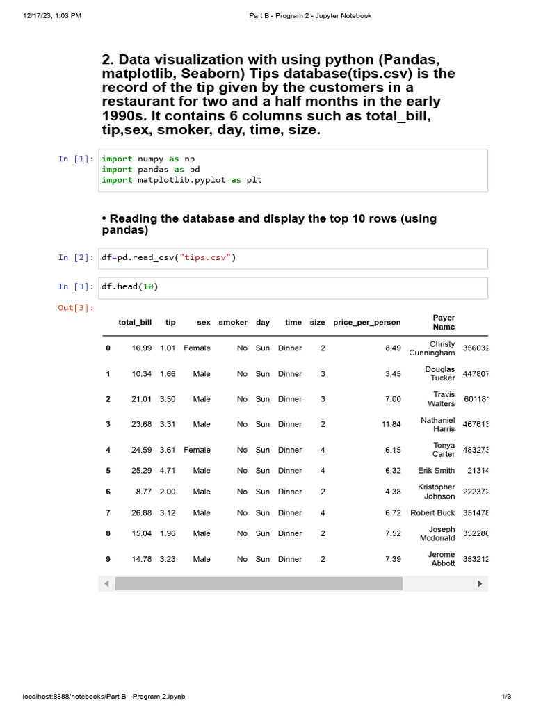Part B Program 2 Pdf Computing Application Software