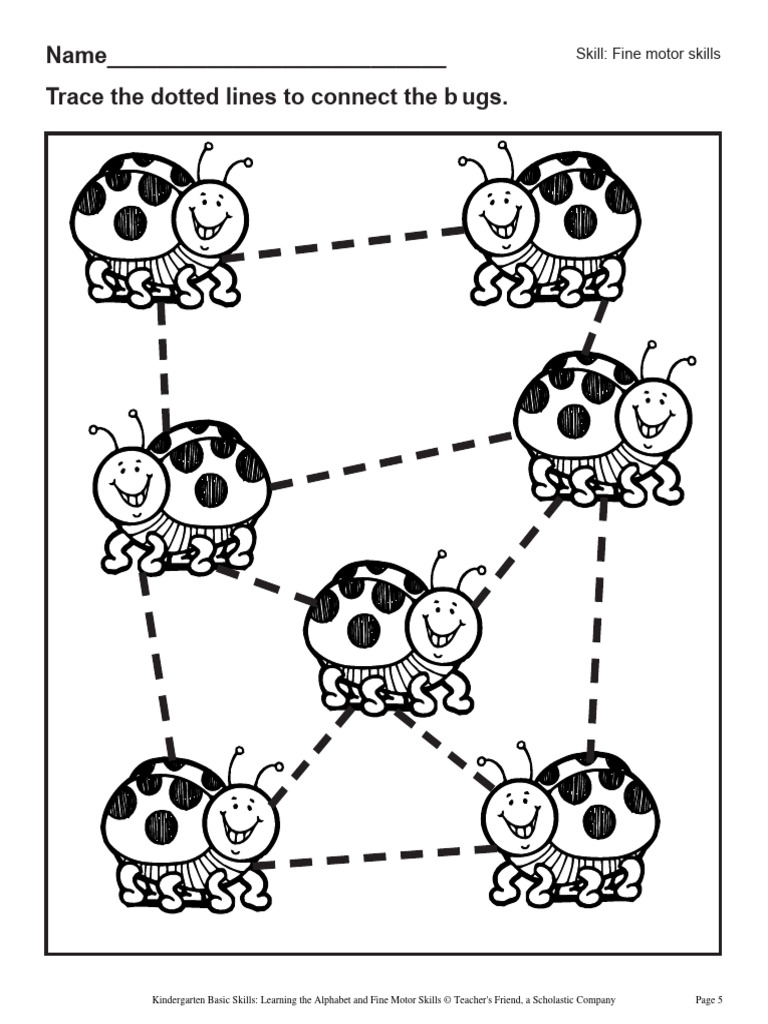 Fine Motor Skills Activity for Kids | PDF