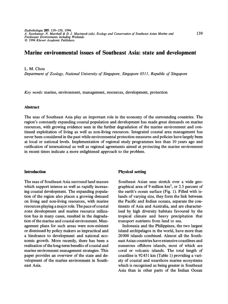 PHILIPPINES AND VIETNAM - Marine Environmental Issues of Southeast Asia ...