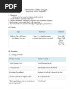 Lesson Plan: Four Types of Sentences | PDF | Question | Sentence ...