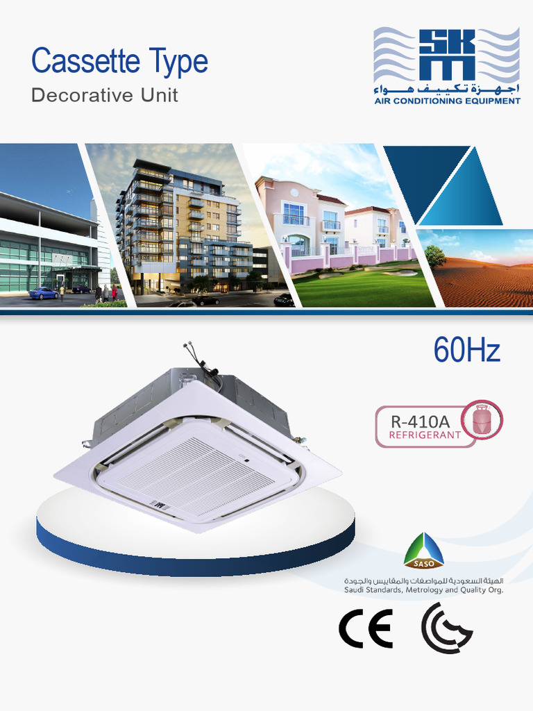 SKM Tropical Cassette AC Overview | PDF | Pipe (Fluid Conveyance) | Air ...