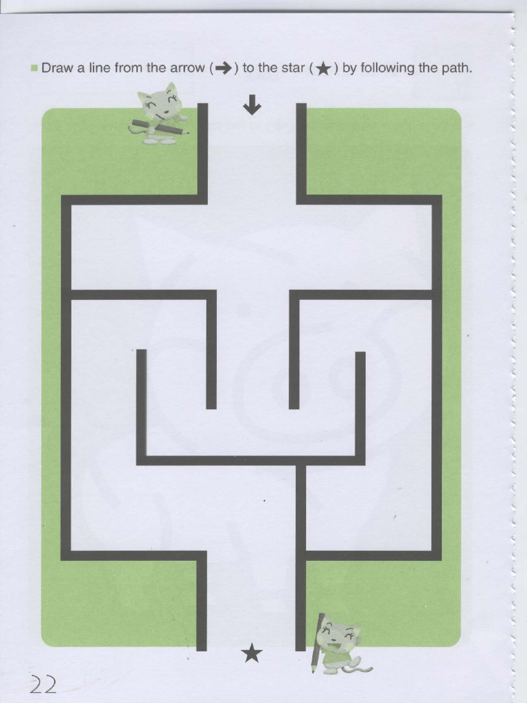 2-3-4 Years My Book of Easy Mazes - Part22 | PDF