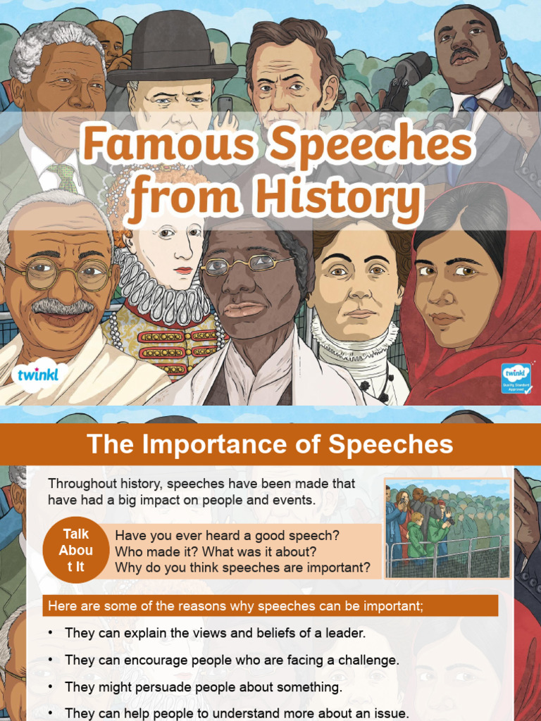 History's Lost Speeches Explored | PDF | Malala Yousafzai | Mahatma Gandhi