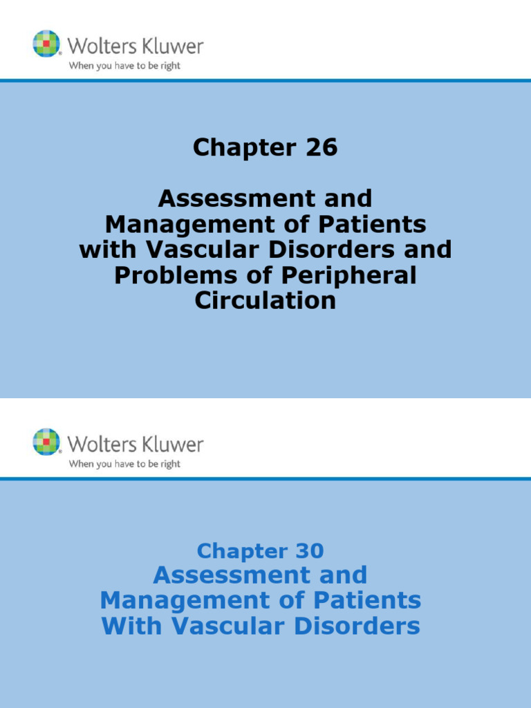 CH 26 PVD | PDF | Vein | Thrombosis