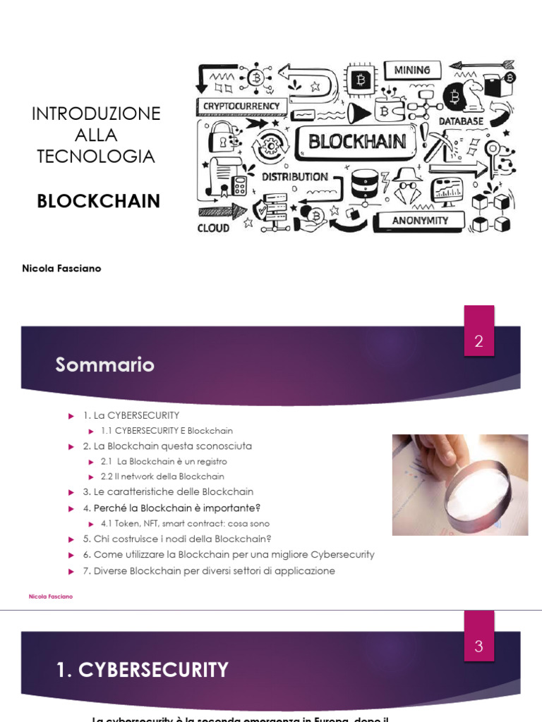 Intro Alla Blockchain 1.3.2 - LKN | PDF