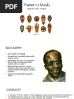Prayer To Masks Analysis | PDF