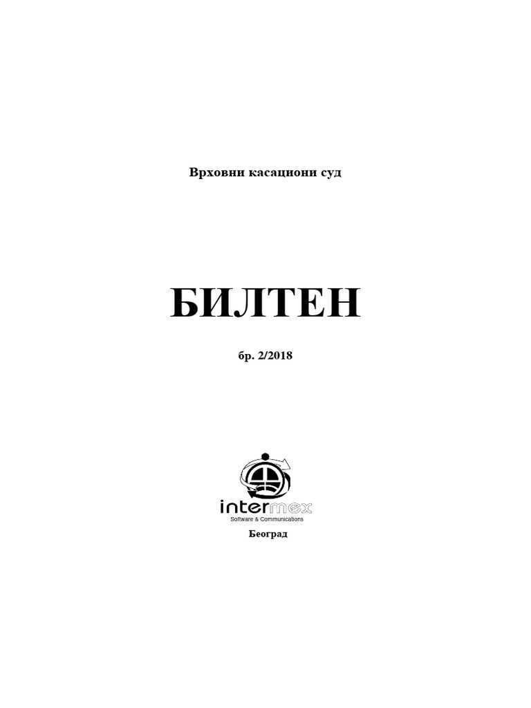 Bilten VKS 2-2018 | PDF