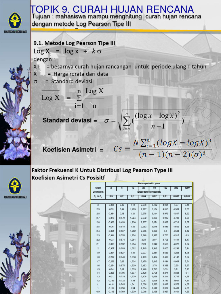 Topik 9-Hidrologi | PDF