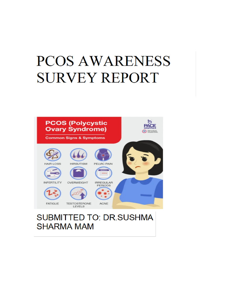 Pcos Report | PDF | Polycystic Ovary Syndrome | Medicine
