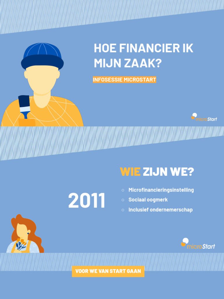 2024 NL Microsessie HOE FINANCIER IK MIJN ZAAK | PDF